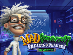 Mad Scientist Breaking Beakers